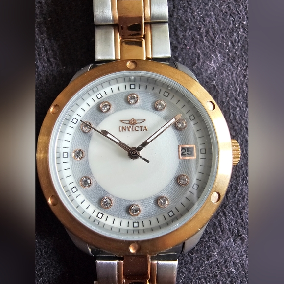 Invicta | Accessories | Invicta Ladies Gold And Silver Wild Flower ...